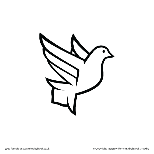 Dove Logo for Sale | Ready to Buy Dove Emblem